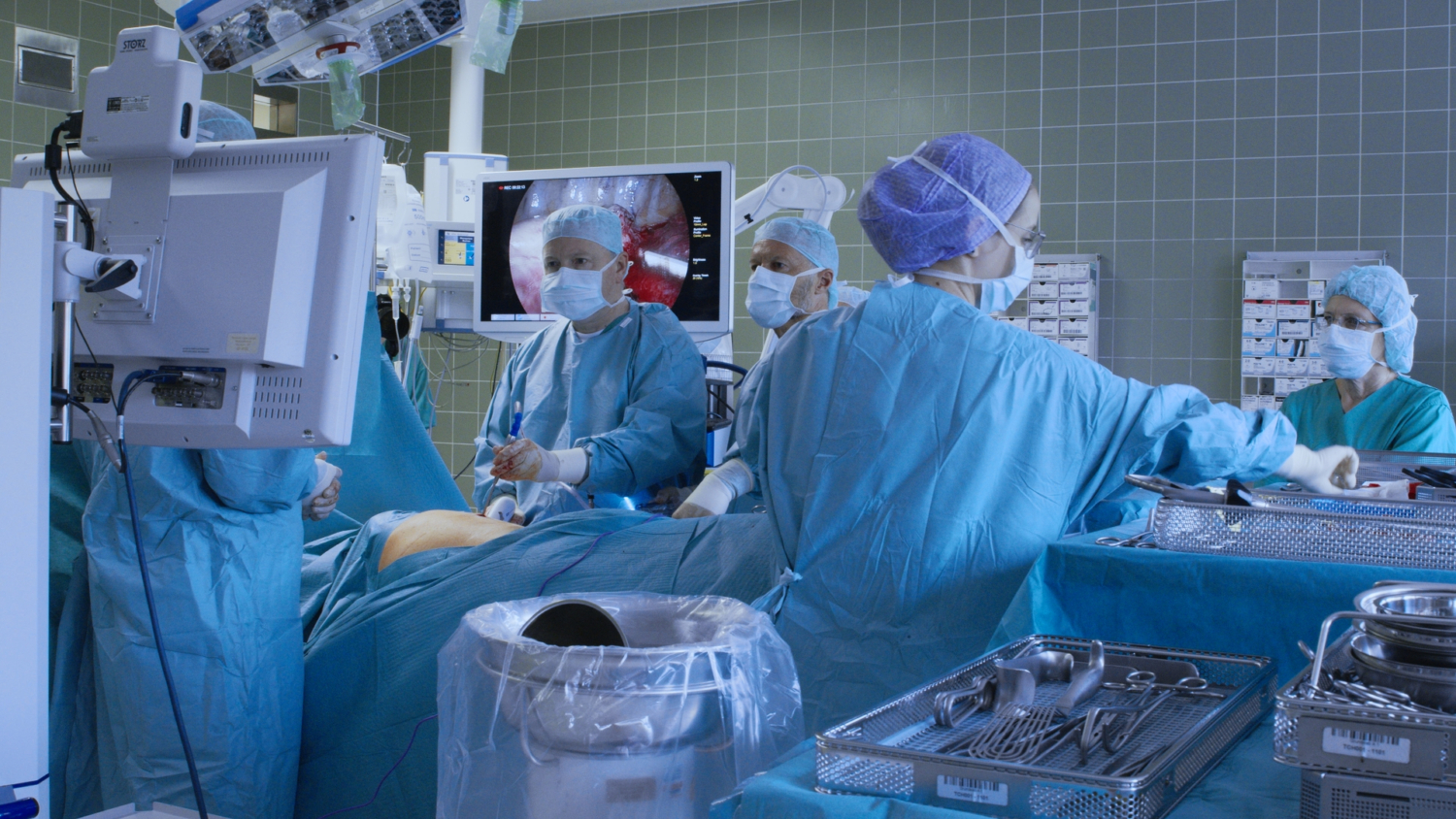 Lungensegmententfernung mittels VATS/ICG – Klinikum Lippe